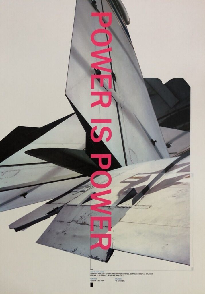 The Designers Republic™ tDR - Power is Power Poster - FRGTWN